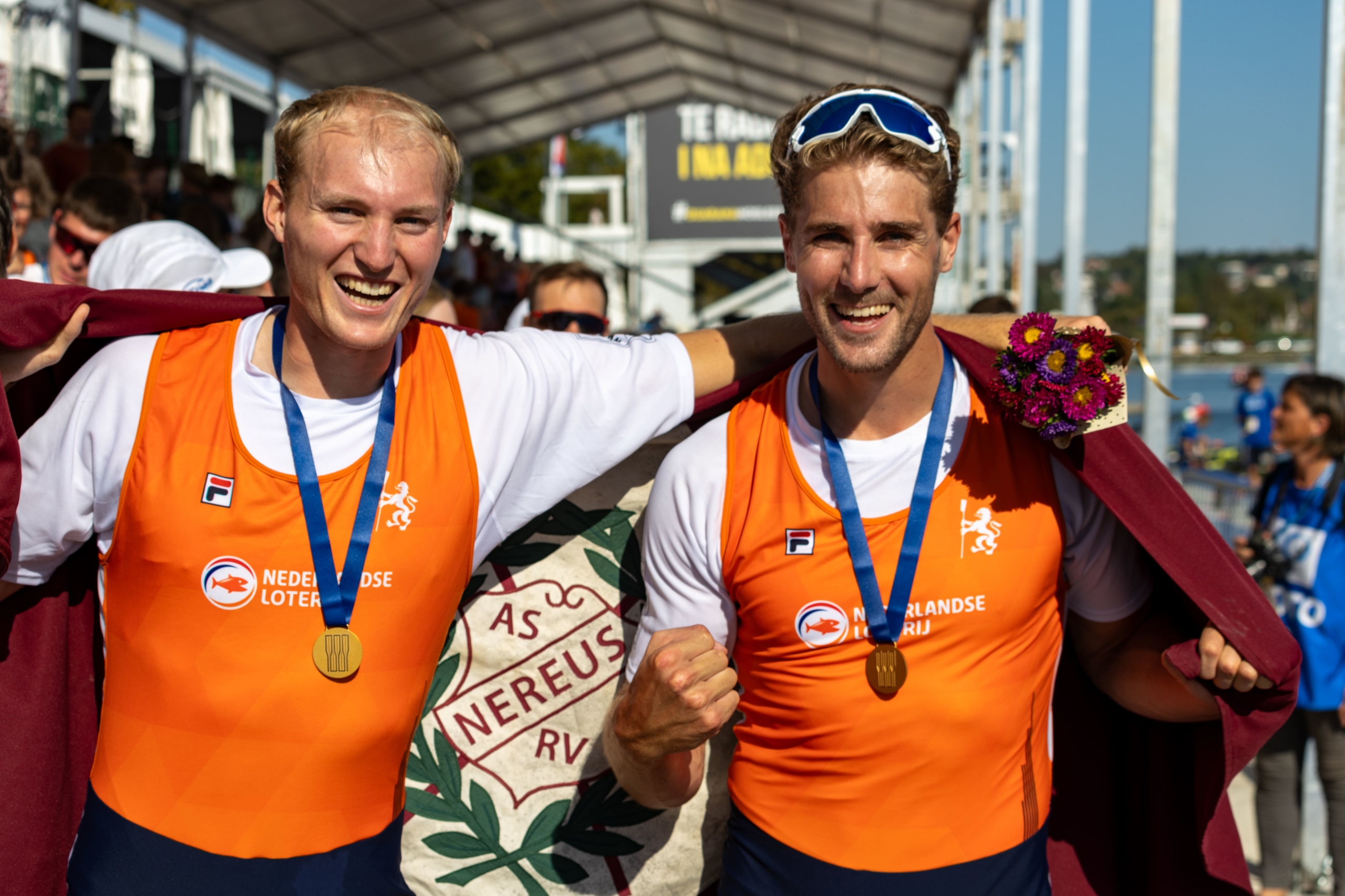 4x Goud en 5x zilver voor Nereïden op het WK roeien in Belgrado - Nereus